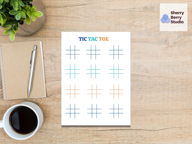 Printable Tic Tac Toe Sheets, Games, Worksheet, Coloring, Busy Prints ...