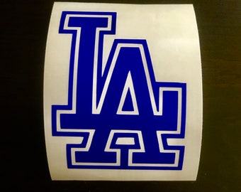 LA Dodgers Decal Sports Car Window Decal Laptop Decal Vinyl Decal - Etsy