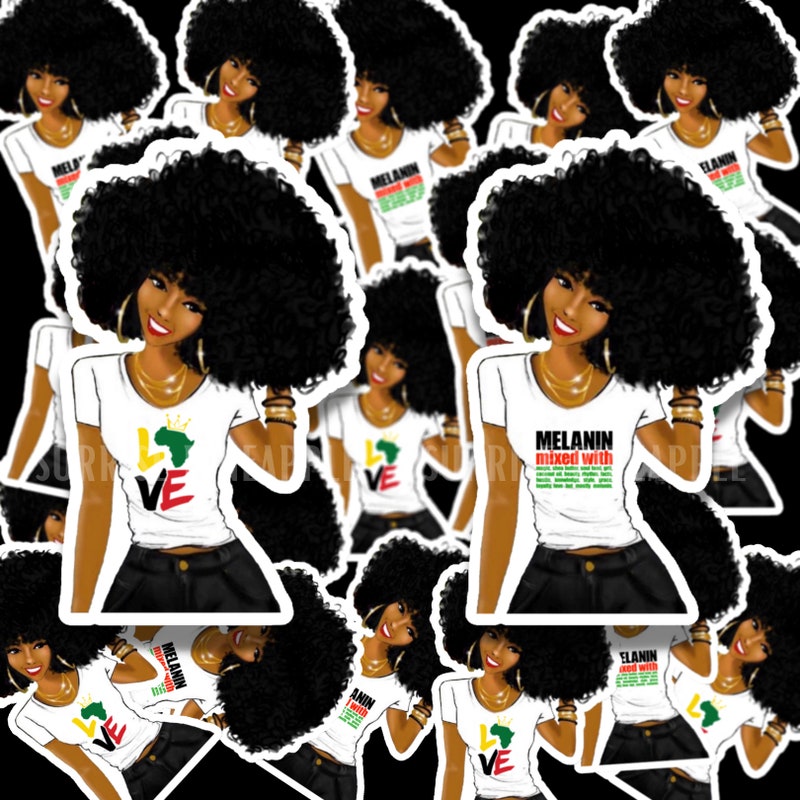 African Stickers - Etsy