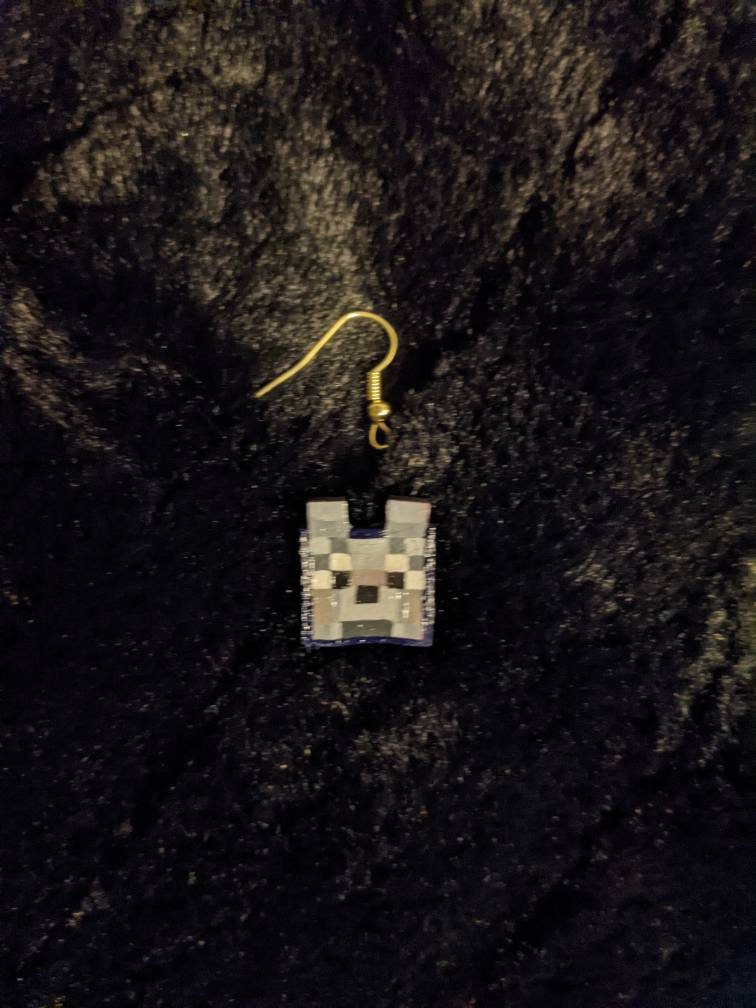 Assorted Minecraft Charm/earring/pin/keychain - Etsy