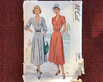 Mccall Dress Pattern | Etsy