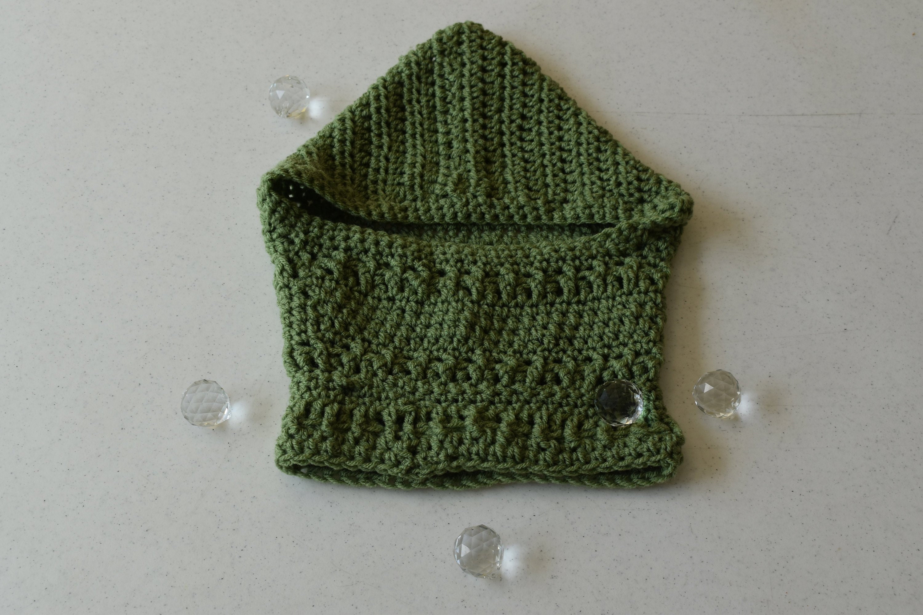 Crocheted Pixie Hood - Etsy