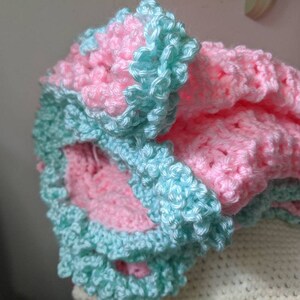 Pink Waffle Stitch Throw - Etsy