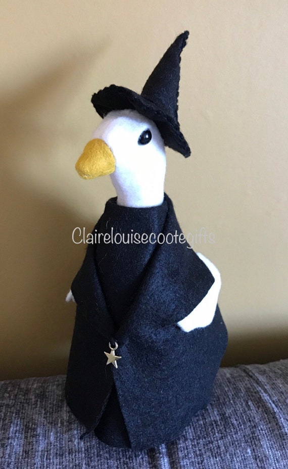 Witch Goose Halloween Witch Goose | Etsy