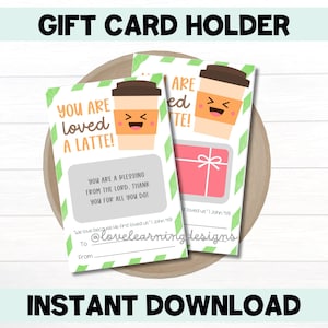 Christian Classroom Gift Card Holder, Teacher Appreciation Gift Card ...