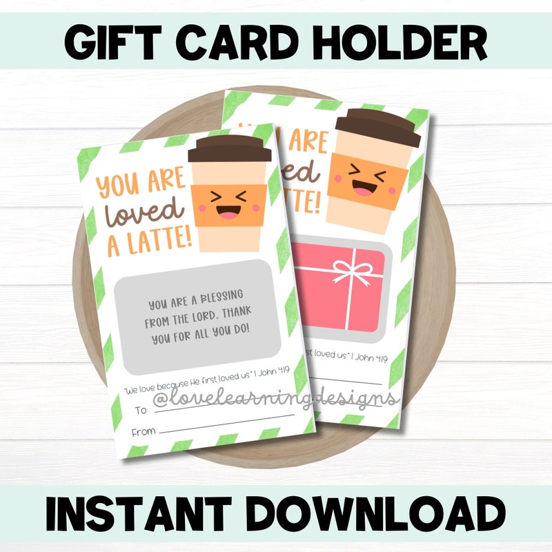 Matcha Gift Card Holder - 60+ Gift Ideas for 2026