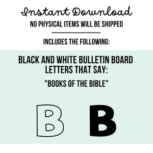 Books of the Bible Christian Bulletin Board Set, Classroom Decor ...
