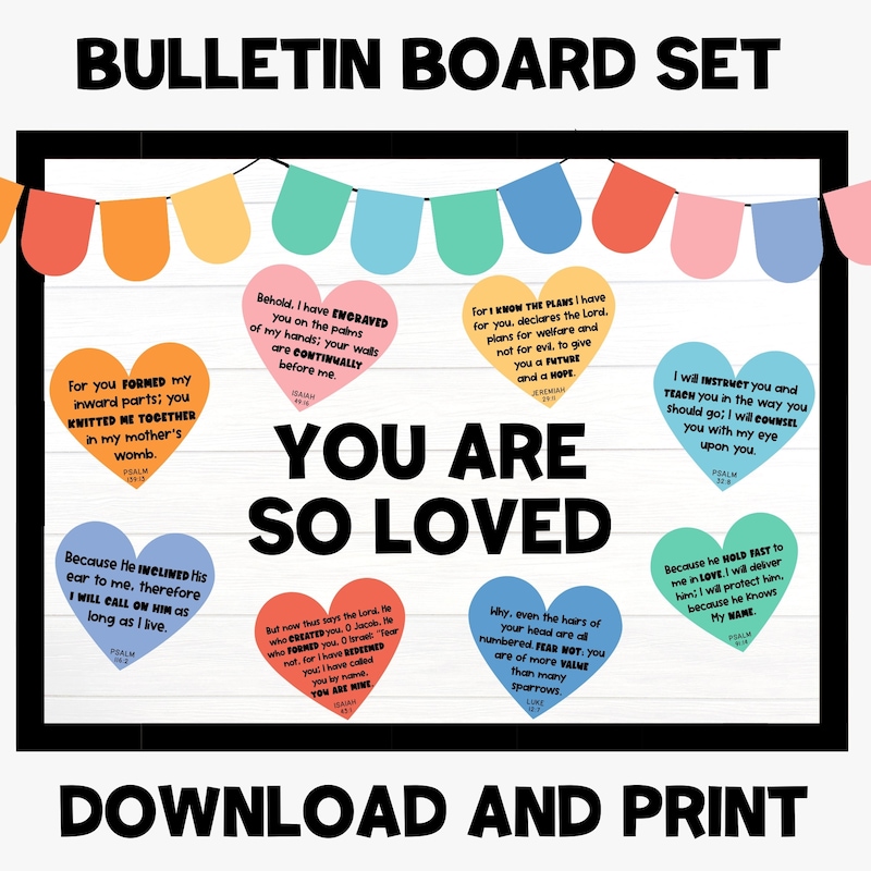 Bulletin Board Set - Etsy