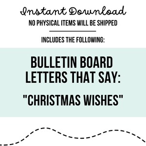 Christmas Bulletin Board Kit - Christmas Wishes - Christmas Christian ...