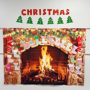 Christmas Bulletin Board Kit - Christmas Wishes - Christmas Christian ...