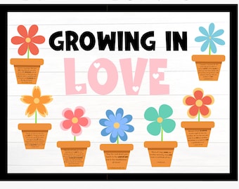 Christian Classroom Bulletin Board Set Bible Bulletin Board Scripture ...