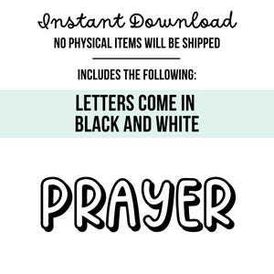 The Lord's Prayer Bulletin Board Kit - Lord's Prayer Kids Posters and ...
