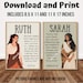 Women of the Bible - Printable Posters - Christian Classroom Decor ...