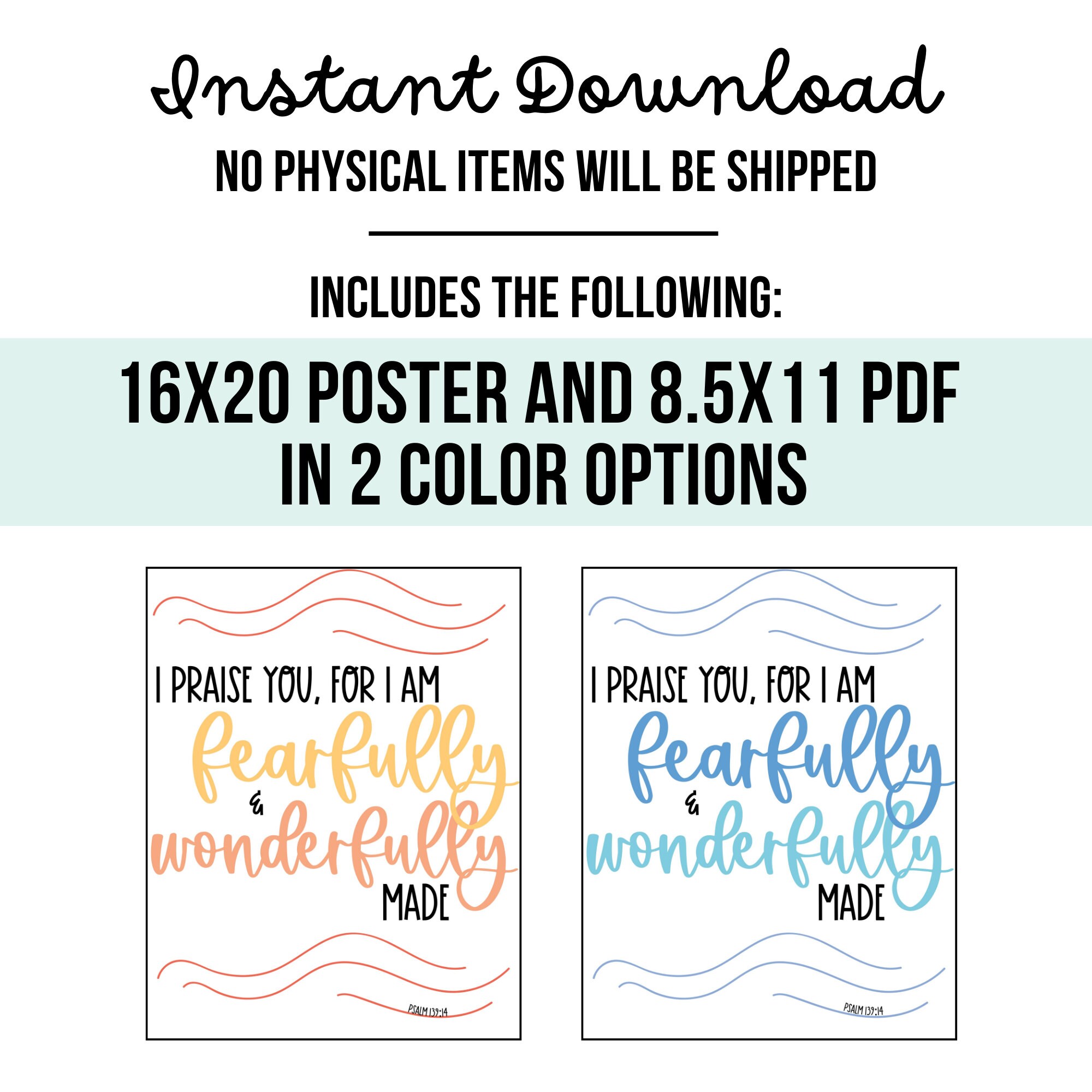 Christian Bulletin Board Kit Fearfully and Wonderfully Made - Etsy