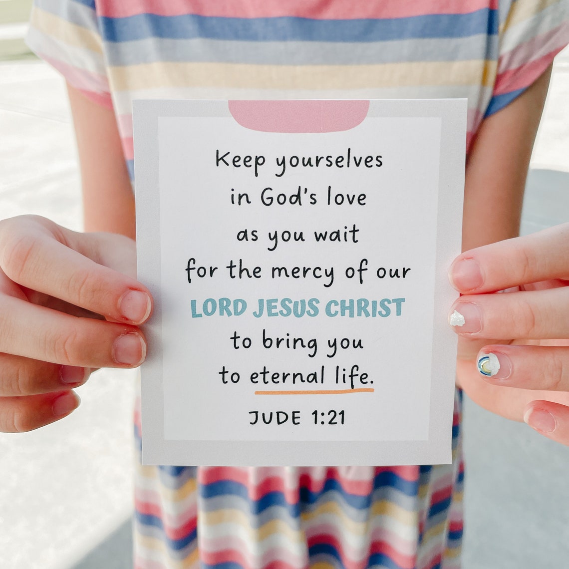 Scripture Cards for Kids Bible Verse Memory Cards for Kids - Etsy