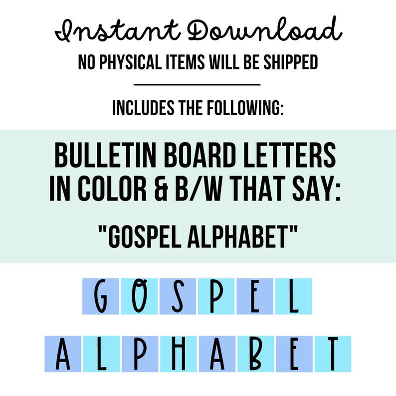 Bible Verse Alphabet Posters Printable - Alphabet Poster Kids Room ...