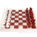 Alabaster Chess Set Ornate Red & White Marble Exclusive Beautiful Eye ...