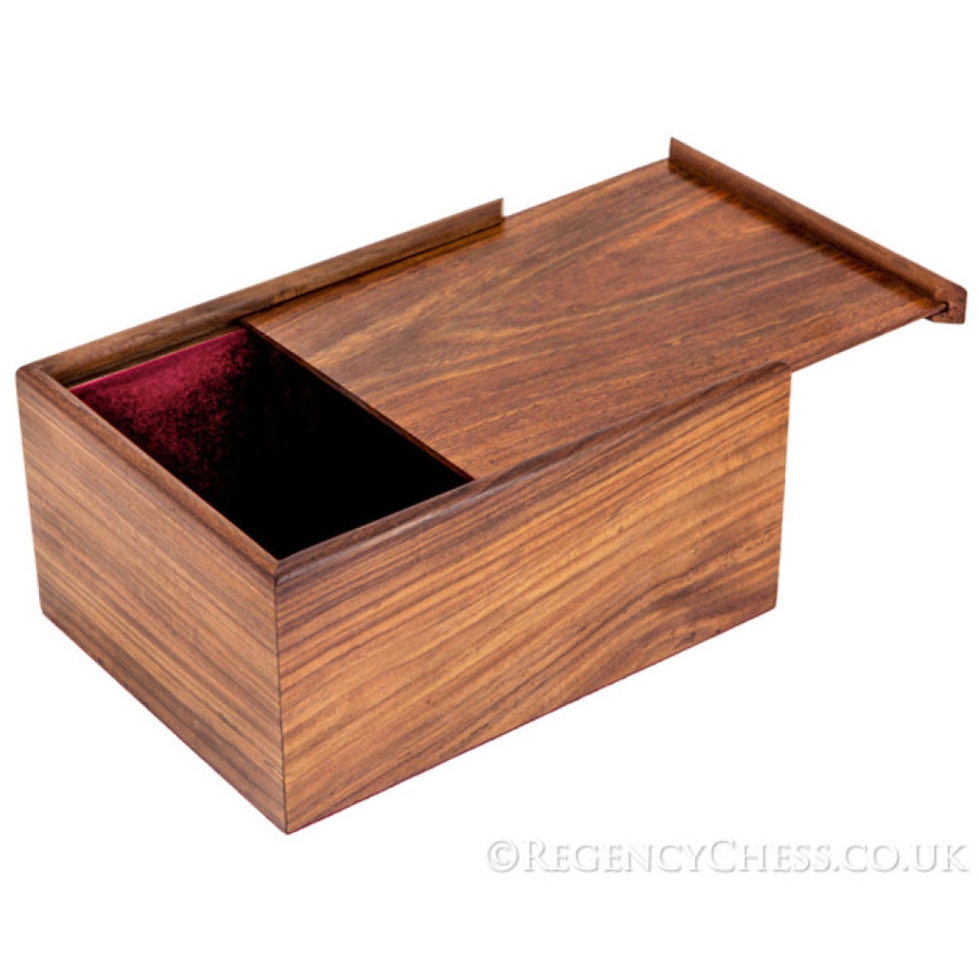 Wooden Chess Piece Case With Sliding Lid Large - Etsy