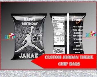 Jordan Chip Bags - Etsy