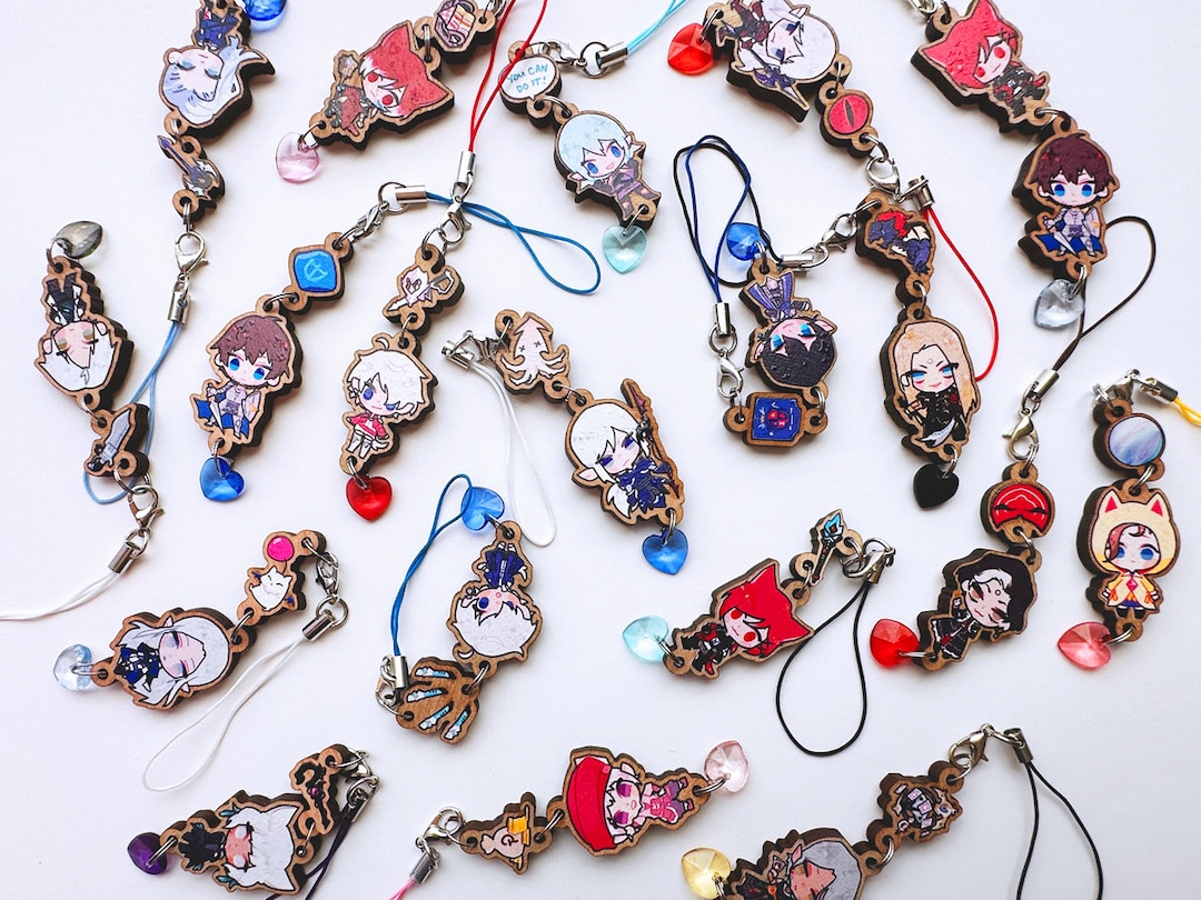 Ffxiv Wood Phone Charms: Series 1 (arr-shb) - Etsy