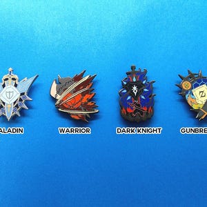 Ffxiv Job Enamel Pins - Etsy