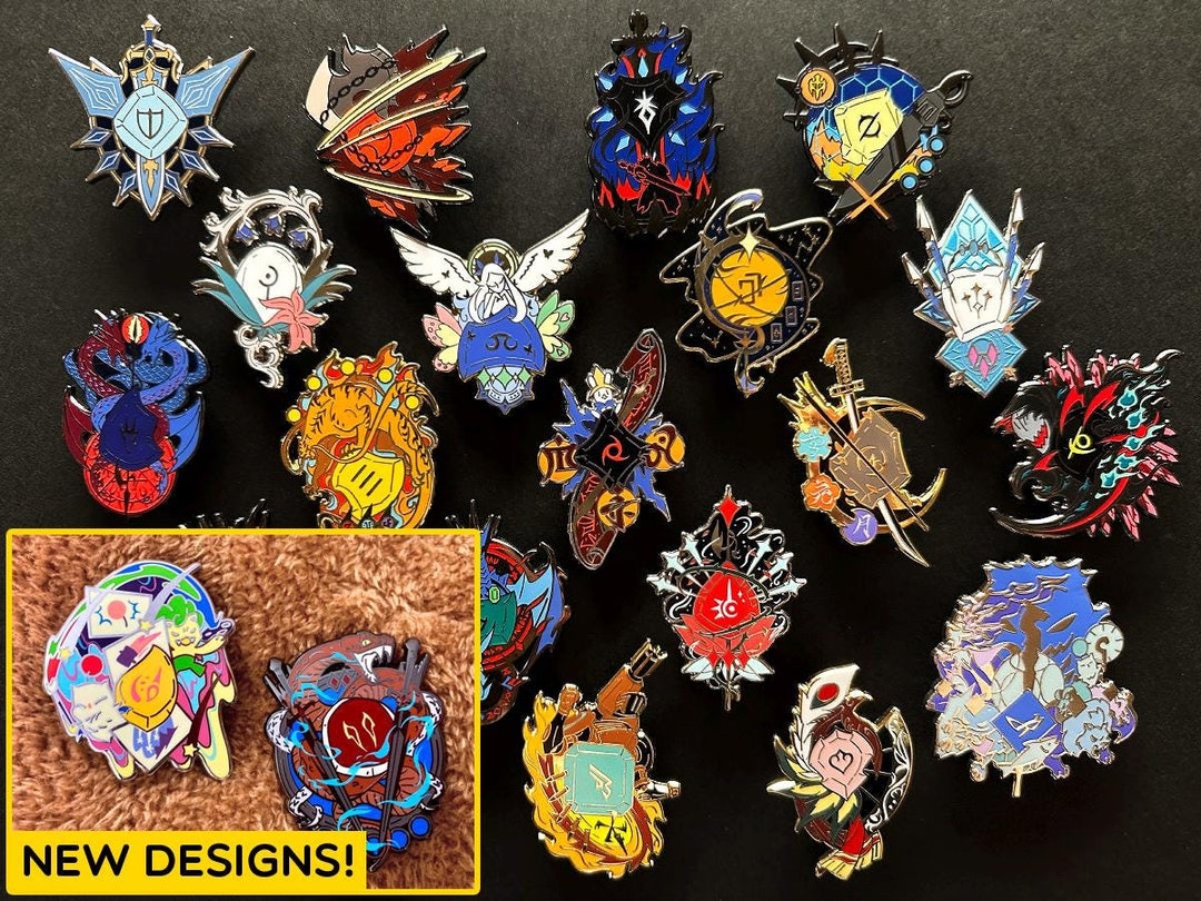 Ffxiv Job Enamel Pins - Etsy