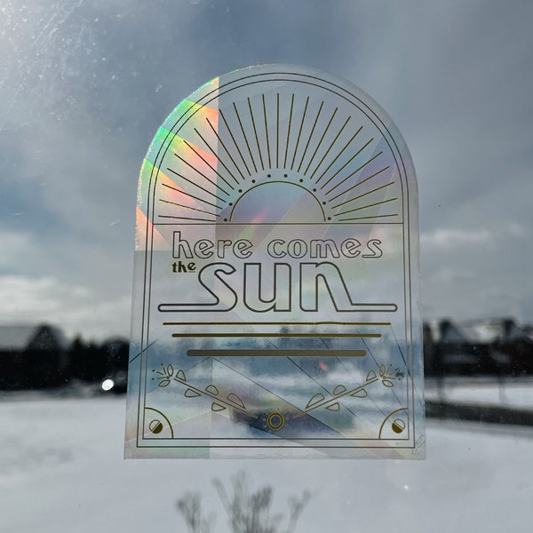Suncatcher Window Sticker - Etsy