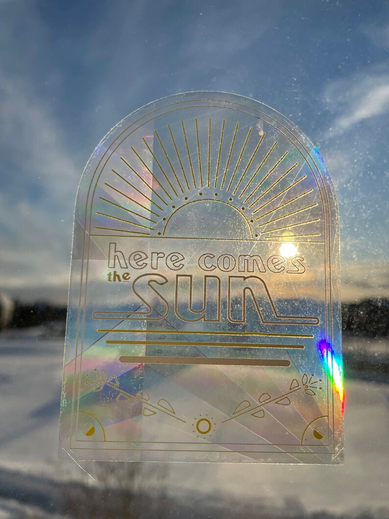 Suncatcher Window Sticker - Etsy