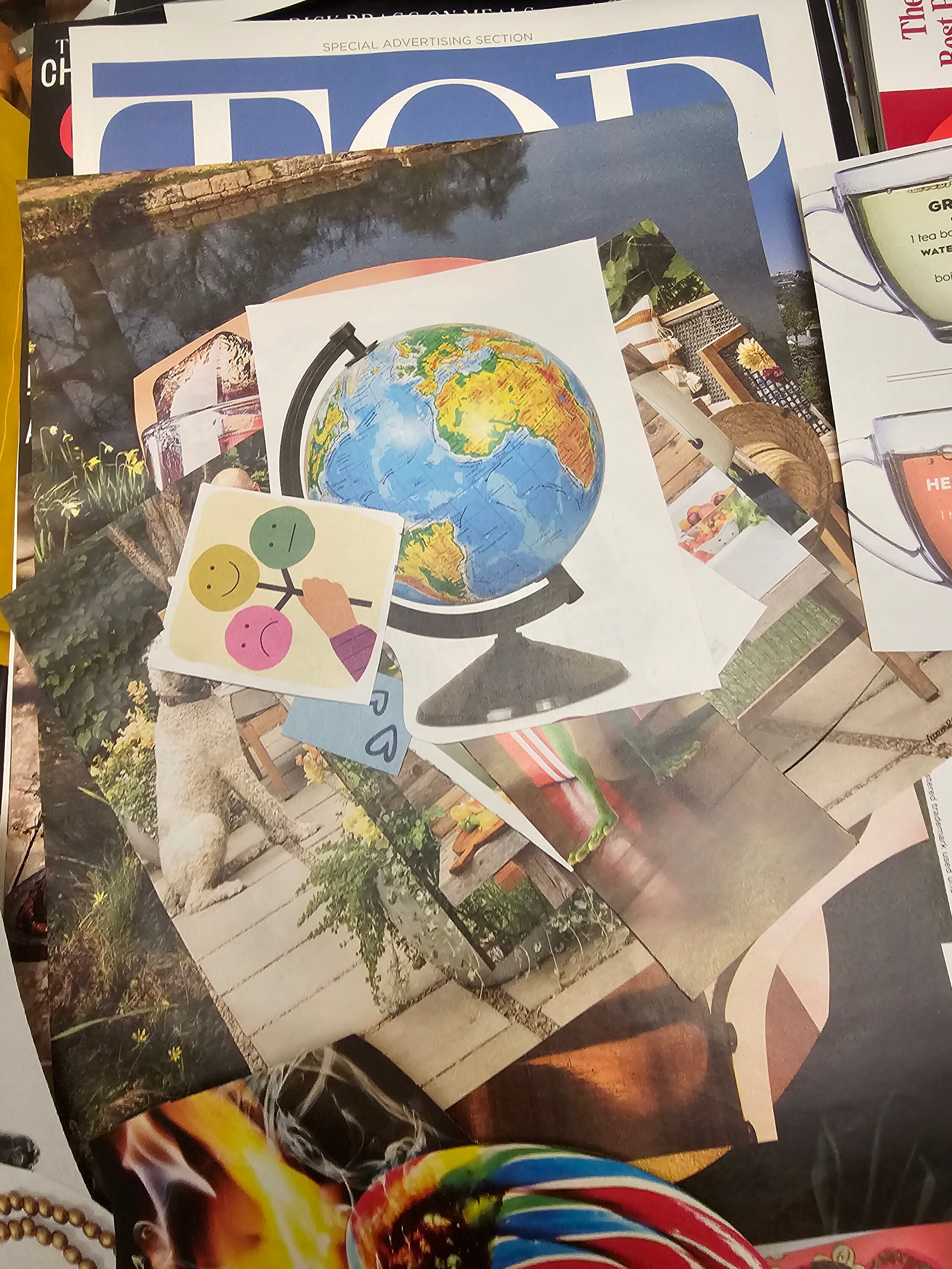 Mystery Mix of Magazine Clippings, Collage Clippings, Junk Journal ...