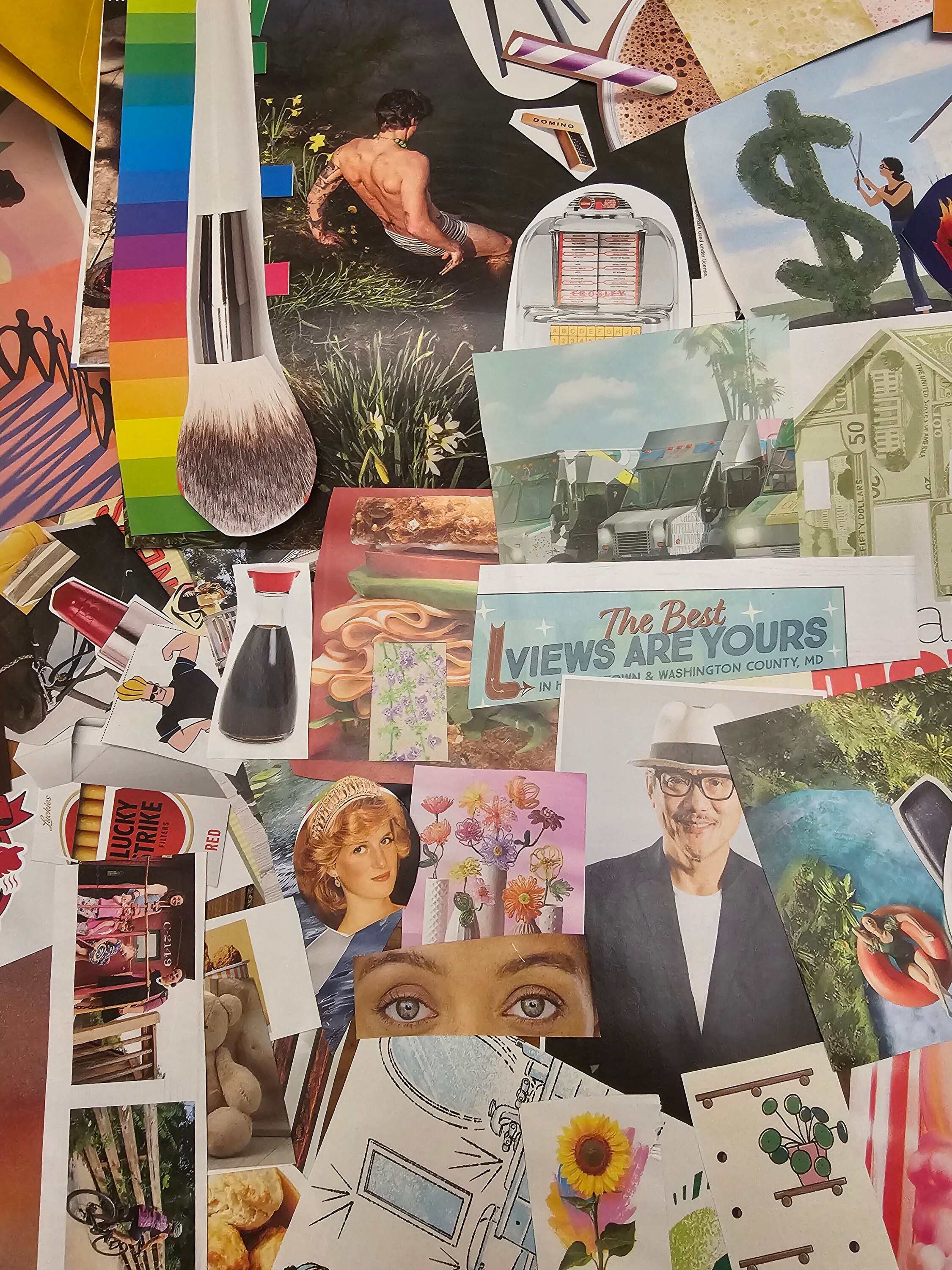 Mystery Mix of Magazine Clippings, Collage Clippings, Junk Journal ...