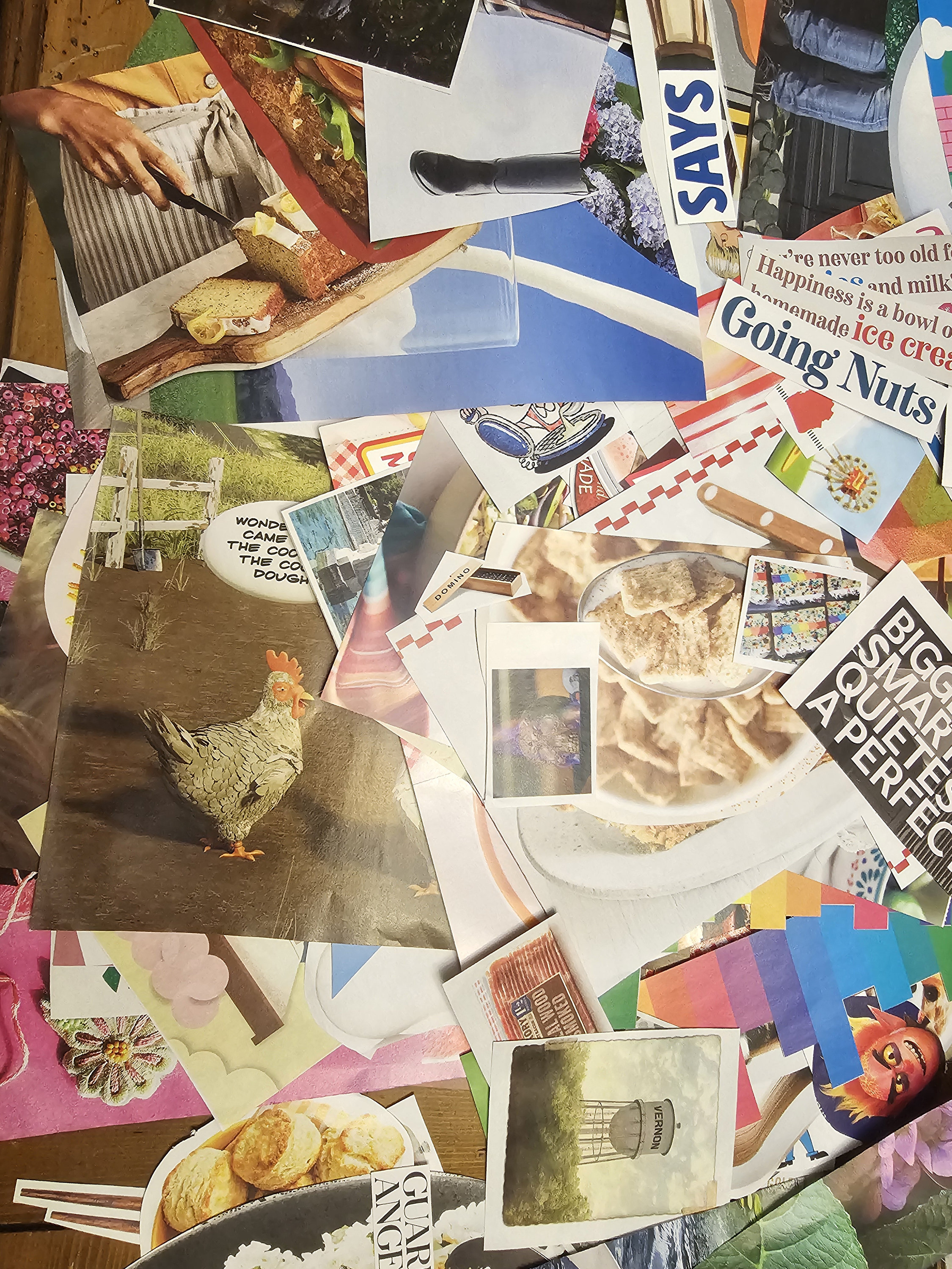 Mystery Mix of Magazine Clippings, Collage Clippings, Junk Journal ...
