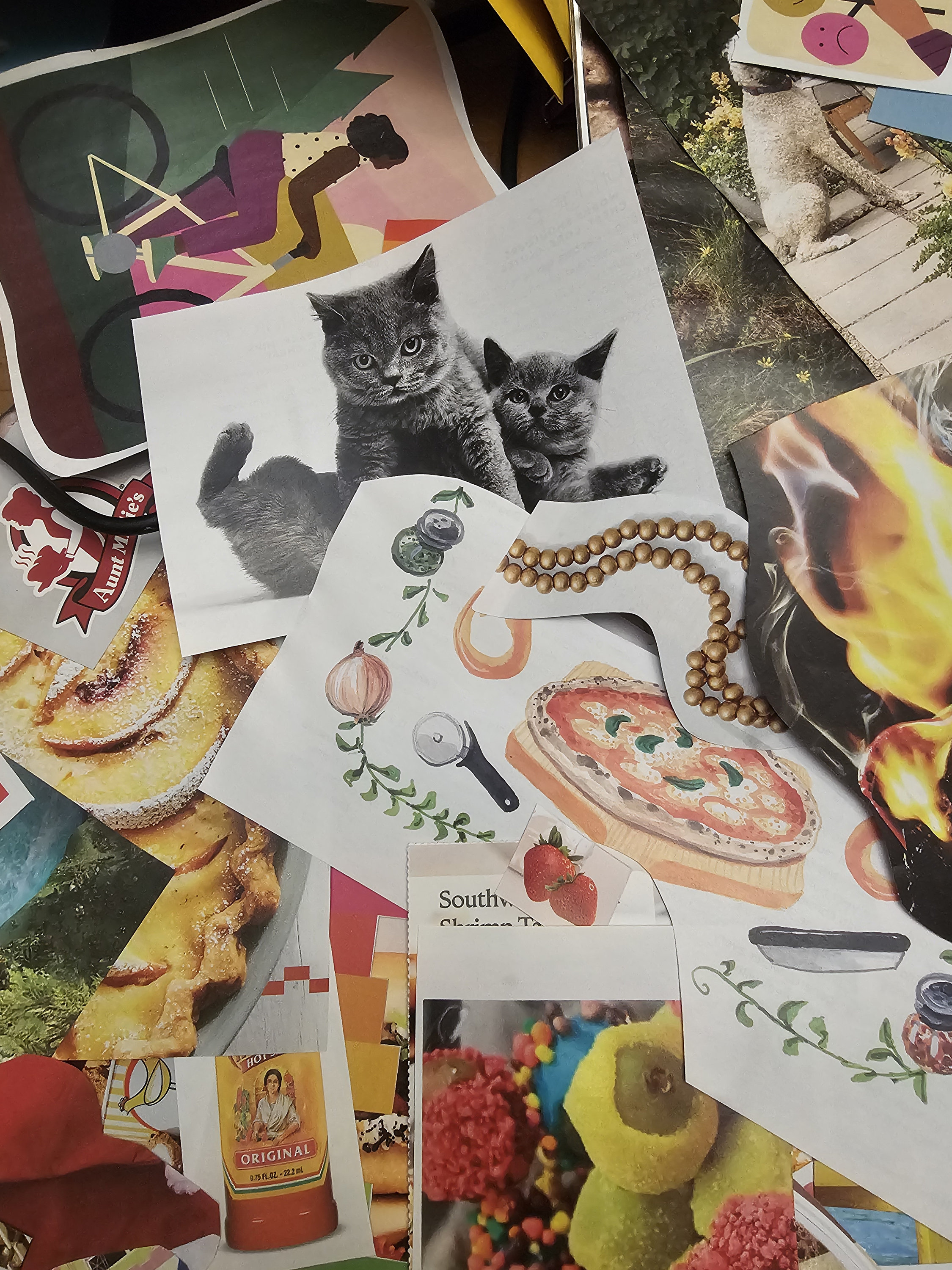 Mystery Mix of Magazine Clippings, Collage Clippings, Junk Journal ...