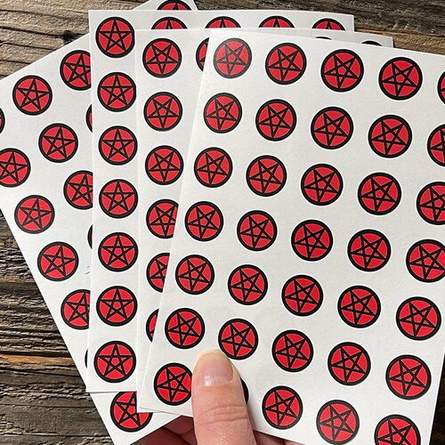 Horror Section Sticker Sheet 1 Sheet of Thirty-five 35 - Etsy