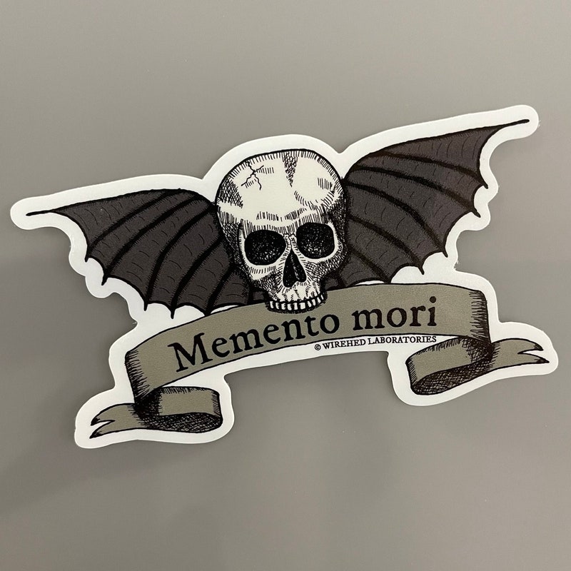 Memento Mori Stickers - Etsy