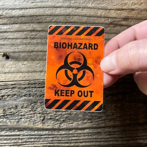 Radiation Warning Sticker Set! Distressed Graphics! Fallout Shelter ...