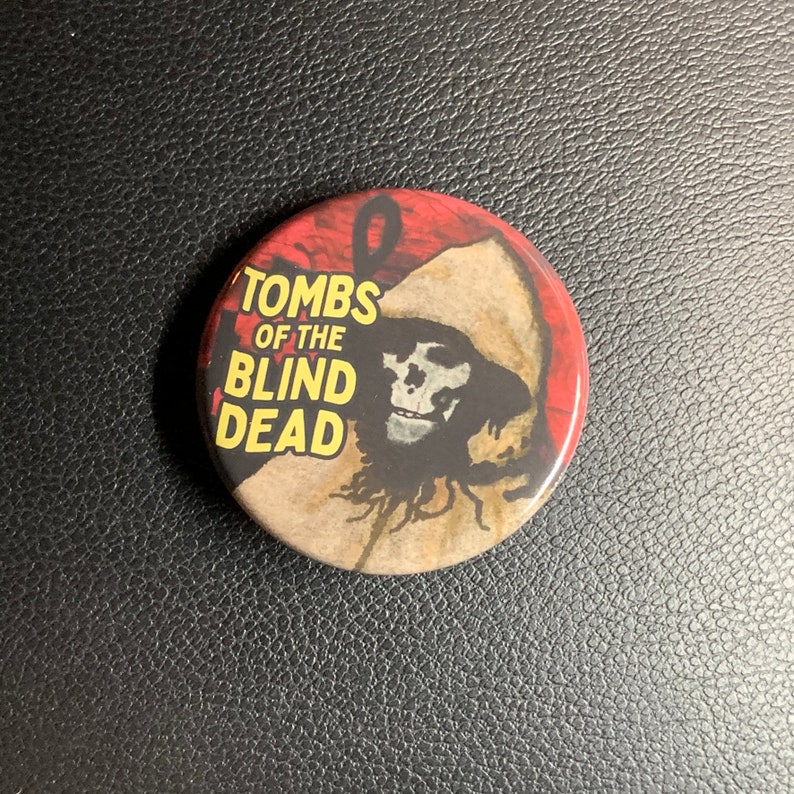 Tombs of the Blind Dead Button Set Classic Horror Movie - Etsy