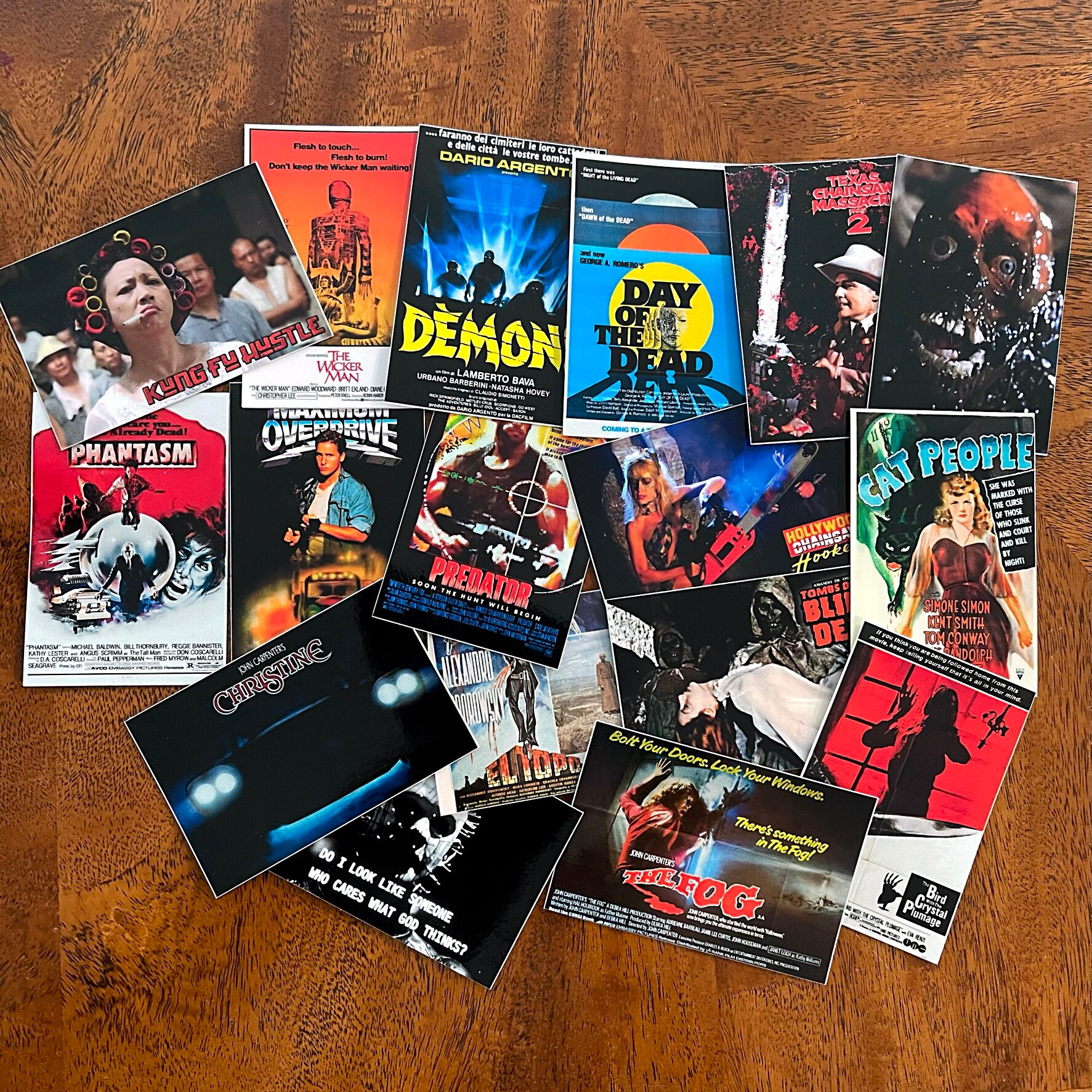 Horror Movie Stickers 17 Mini Poster Sticker Pack All - Etsy