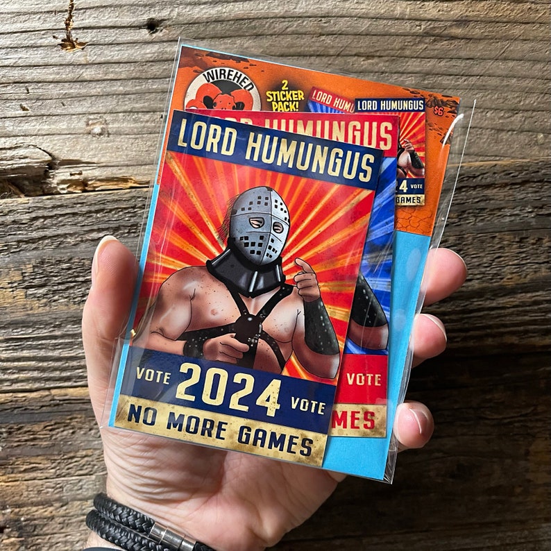VOTE Lord Humungus 2024 Sticker Pack Two Awesome Mad Max - Etsy