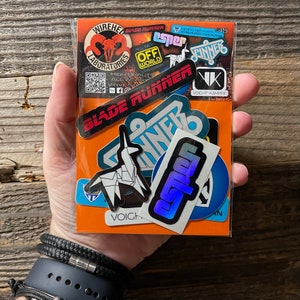 Blade Runner Sticker Pack 8 Sticker Set Waterproof Vinyl Decals ...