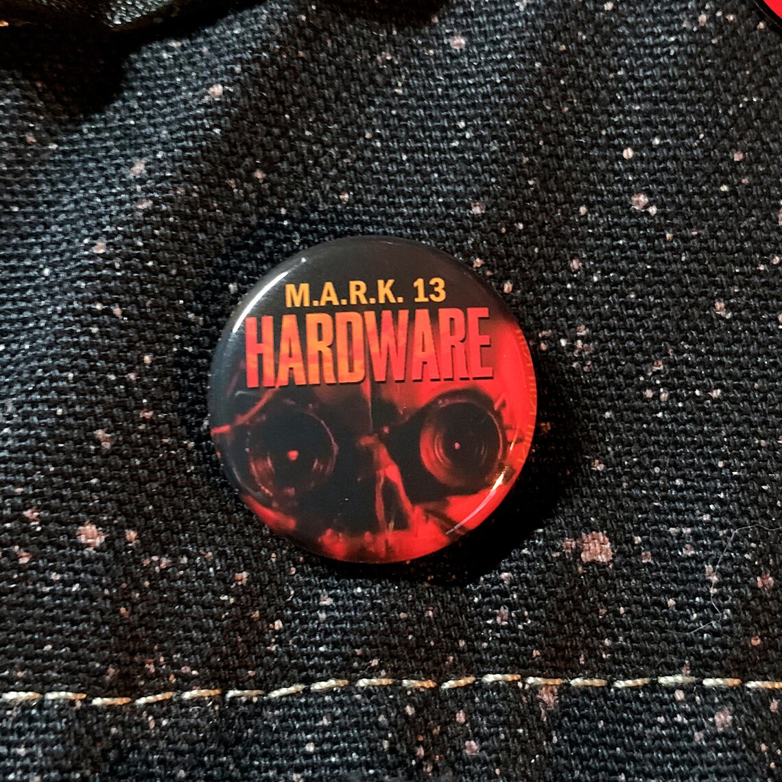 Hardware Horror Movie Buttons Two 1 Pin Set 80s Cult | Etsy