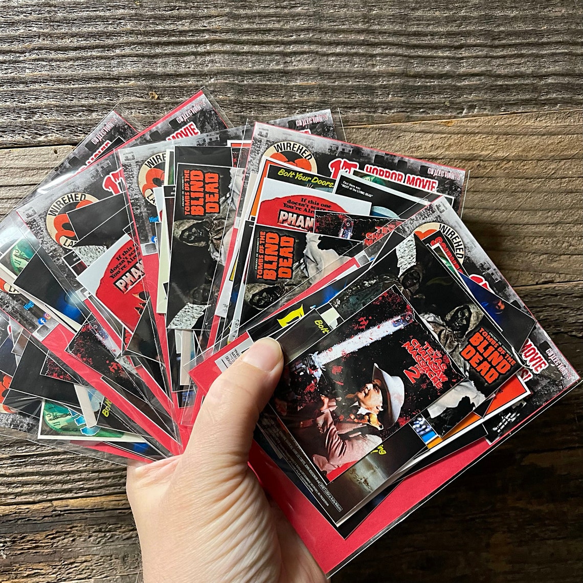 Horror Movie Stickers 17 Mini Poster Sticker Pack All - Etsy