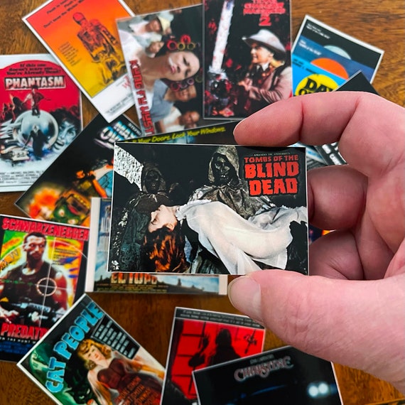 Horror Movie Stickers 17 Mini Poster Sticker Pack All - Etsy