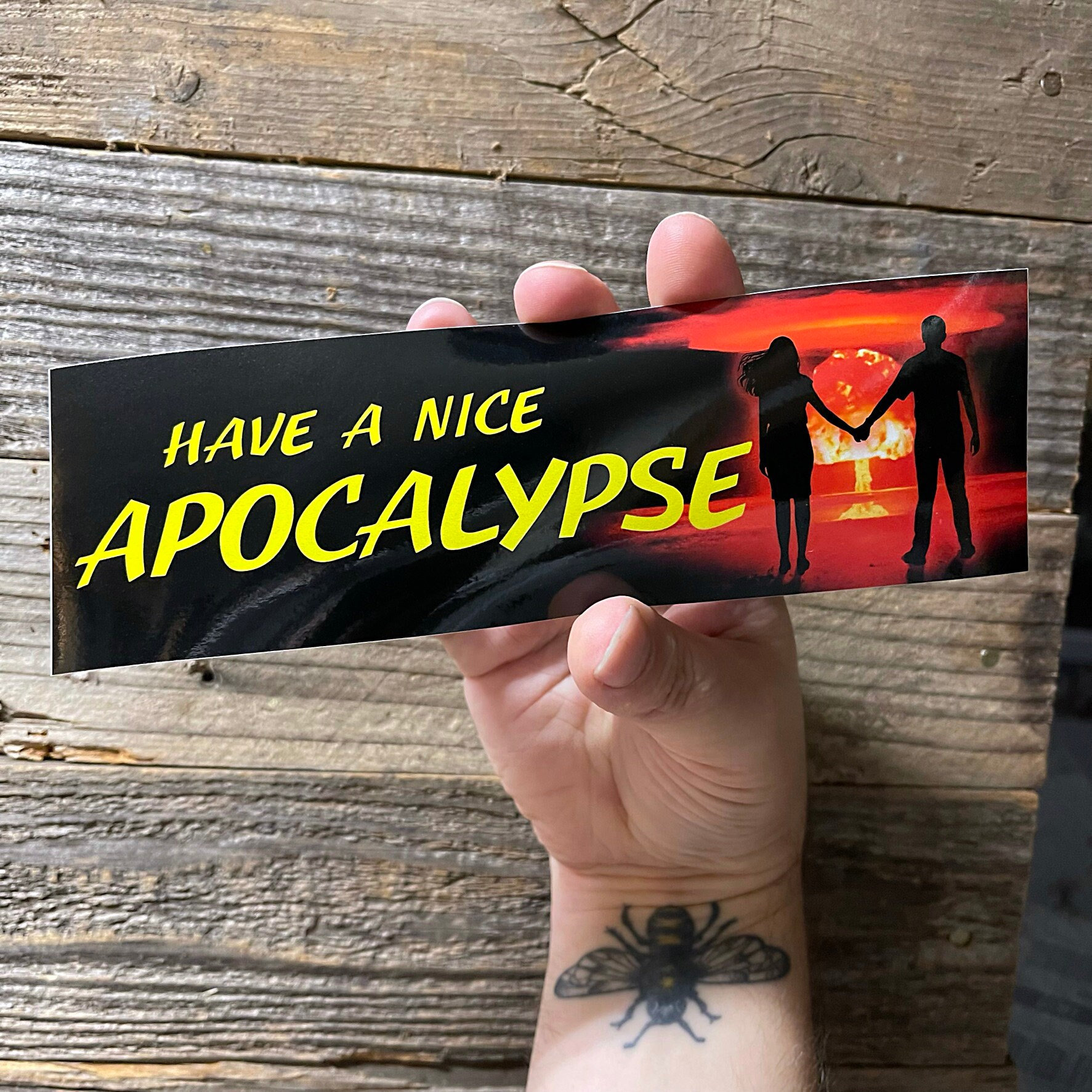 Have A Nice Apocalypse BUMPER STICKER 8 - Etsy België
