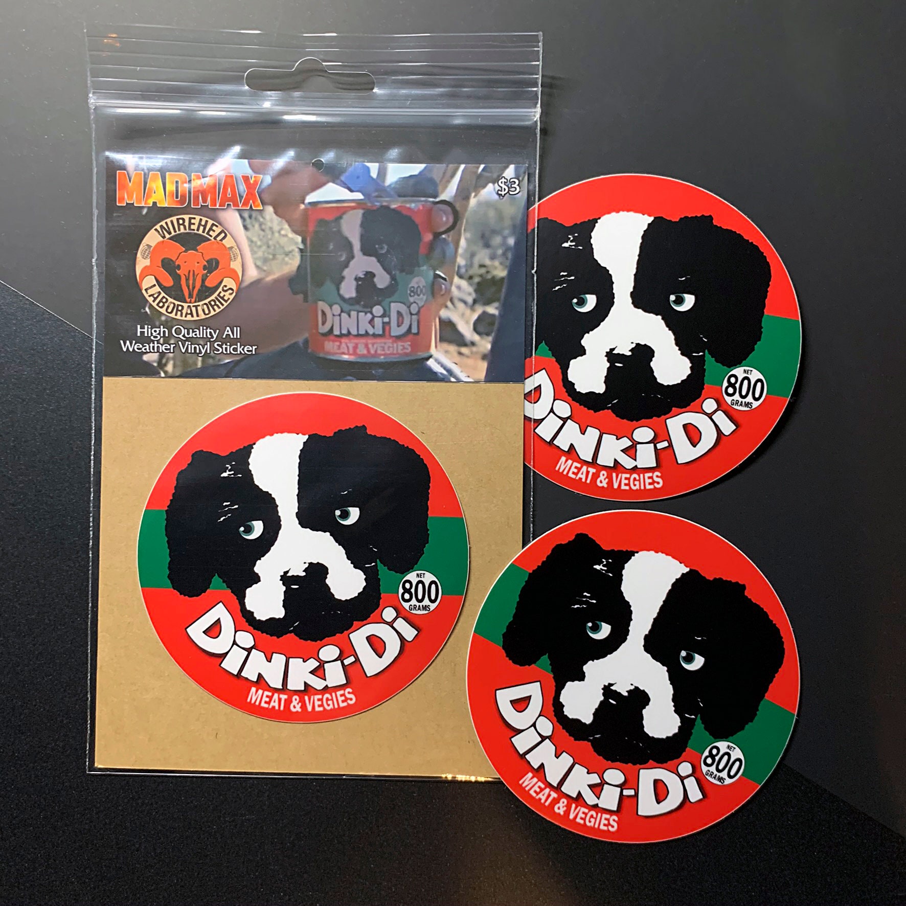 Dinki-di MAD MAX Sticker High Quality 3 All Weather | Etsy