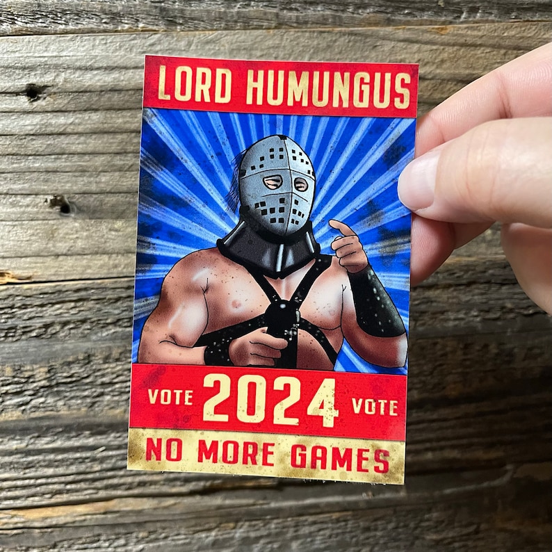 VOTE Lord Humungus 2024 Sticker Pack Two Awesome Mad Max - Etsy
