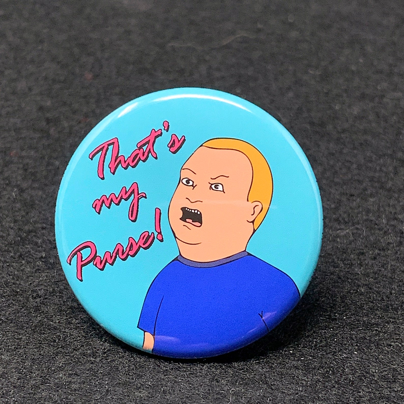 Bobby Hill that's My Purse Button Set - Etsy