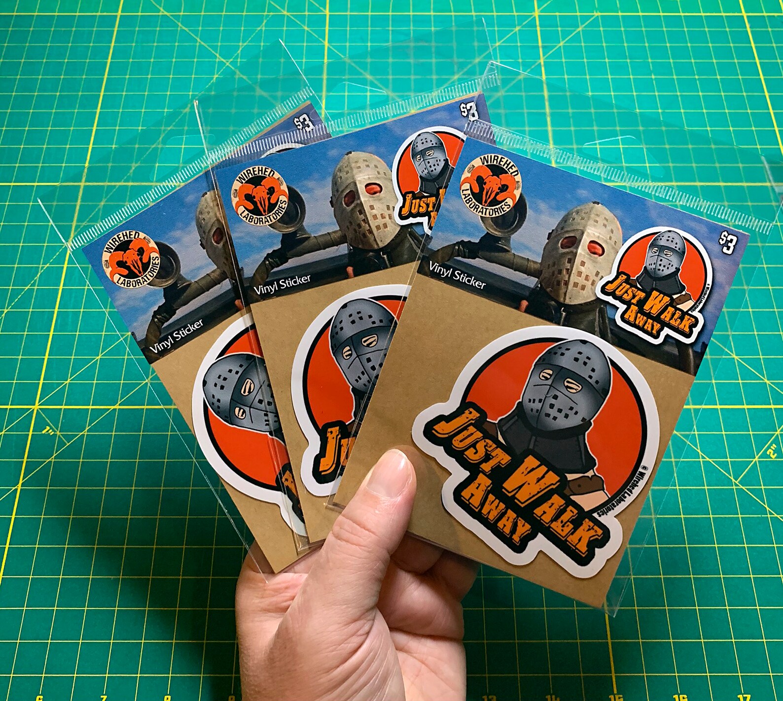 MAD MAX Sticker! Lord Humungus Says "just Walk Away" 3" Vinyl Decal ...