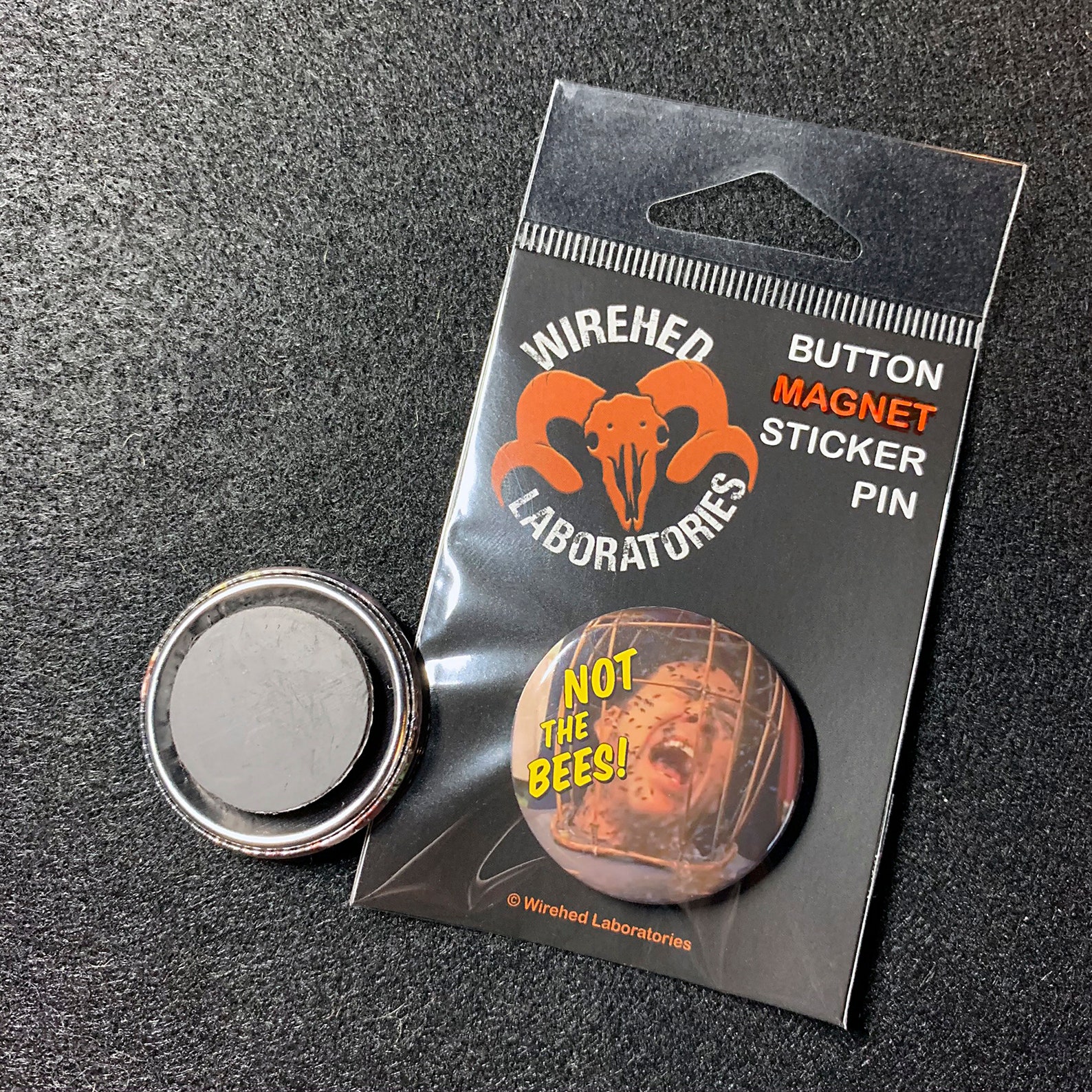 Not the Bees! Nic Cage Horror Movie Magnet! Wicker Man Cult Classic ...