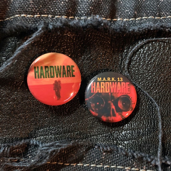 Hardware Horror Movie Buttons Two 1 Pin Set 80s Cult | Etsy