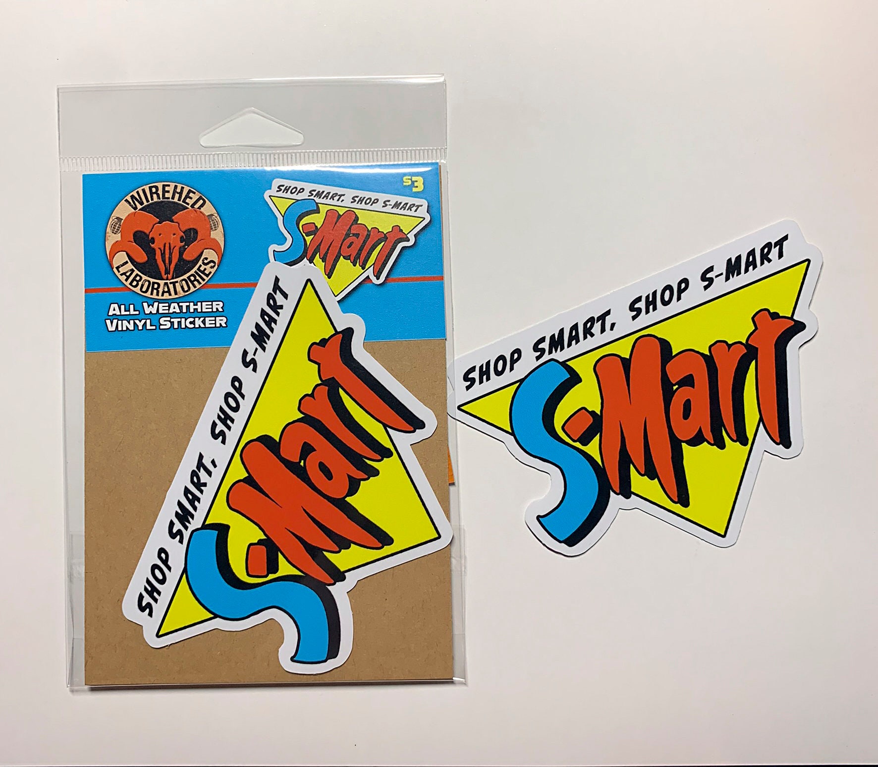 S-Mart Vinyl Sticker Shop Smart Shop S-Mart 4.5 All | Etsy